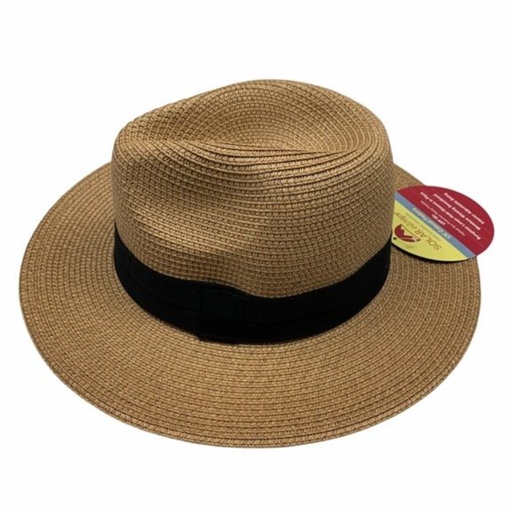 Solar Escape | Accessories | Solar Escape Uv Upf 5 Woven Causal Fedora ...
